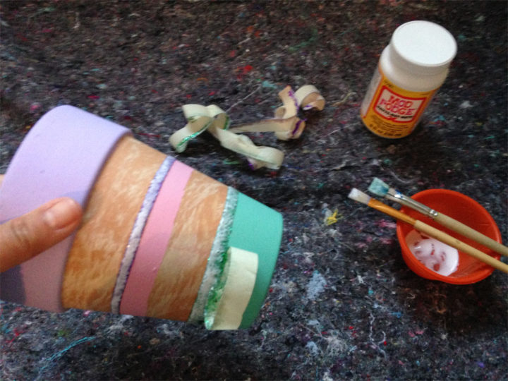 How To: Sparkly Spring Painted Flower Pot | Craftify My Love