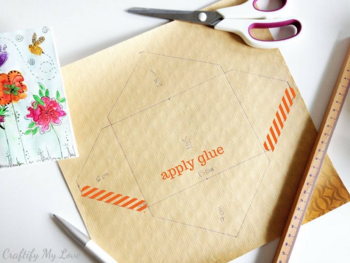 How to Make a Super-Easy DIY Envelope | Craftify My Love