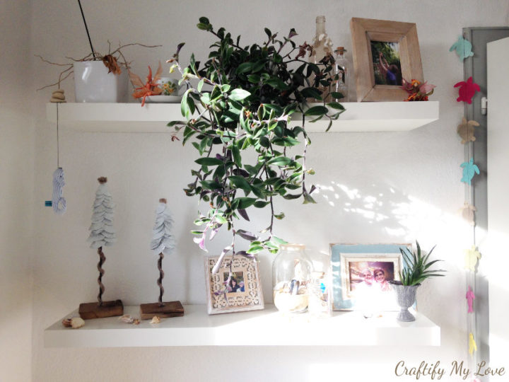 Recycled Wrapping Paper Christmas Tree | Craftify My Love