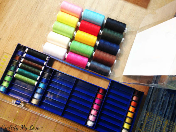 Sewing Room Wall Art / Craft Room Decor in 3d | Craftify My Love