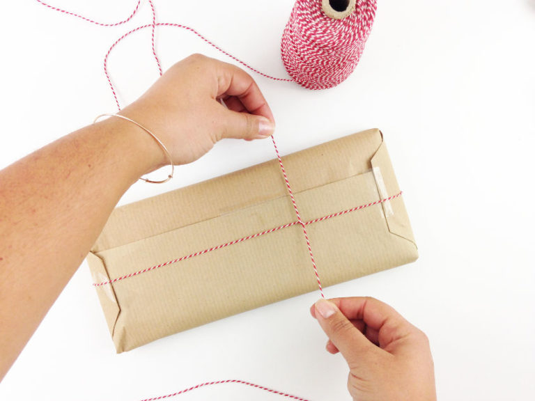 How to Wrap a Gift + Tips on Bow-Making, Gift Tags & Supply Storage ...