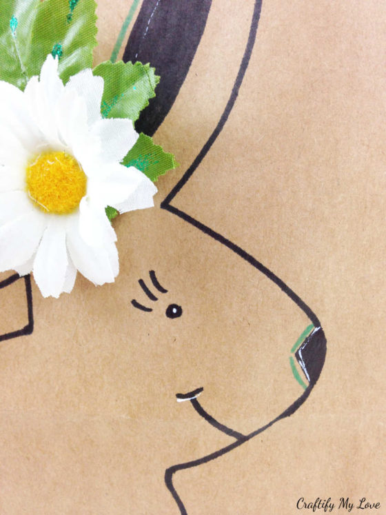 Upcycled Easter Gift Bag - Free Templates Included! | Craftify My Love